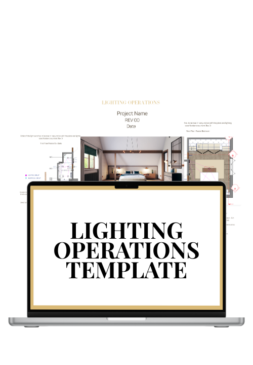 Lighting Operations Template – Interior Design Deconstructed